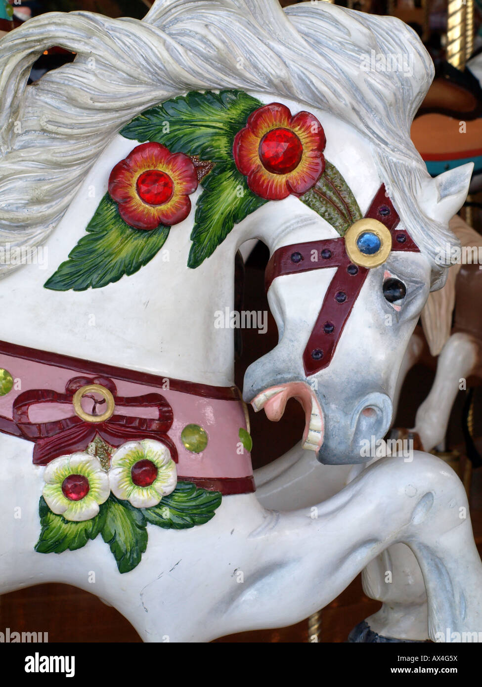 Carousel horse head hi-res stock photography and images - Alamy