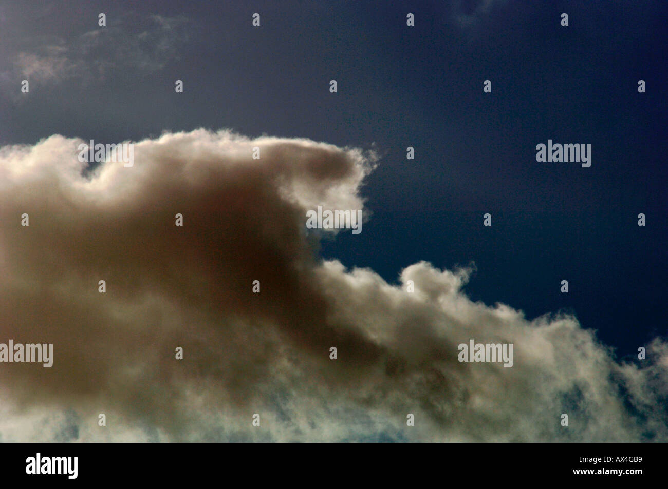 Blue Sky & Abstract Clouds Stock Photo - Alamy