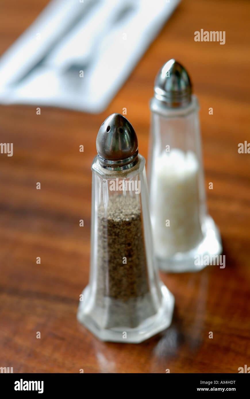 Salt and Pepper Shakers Stock Photo - Alamy