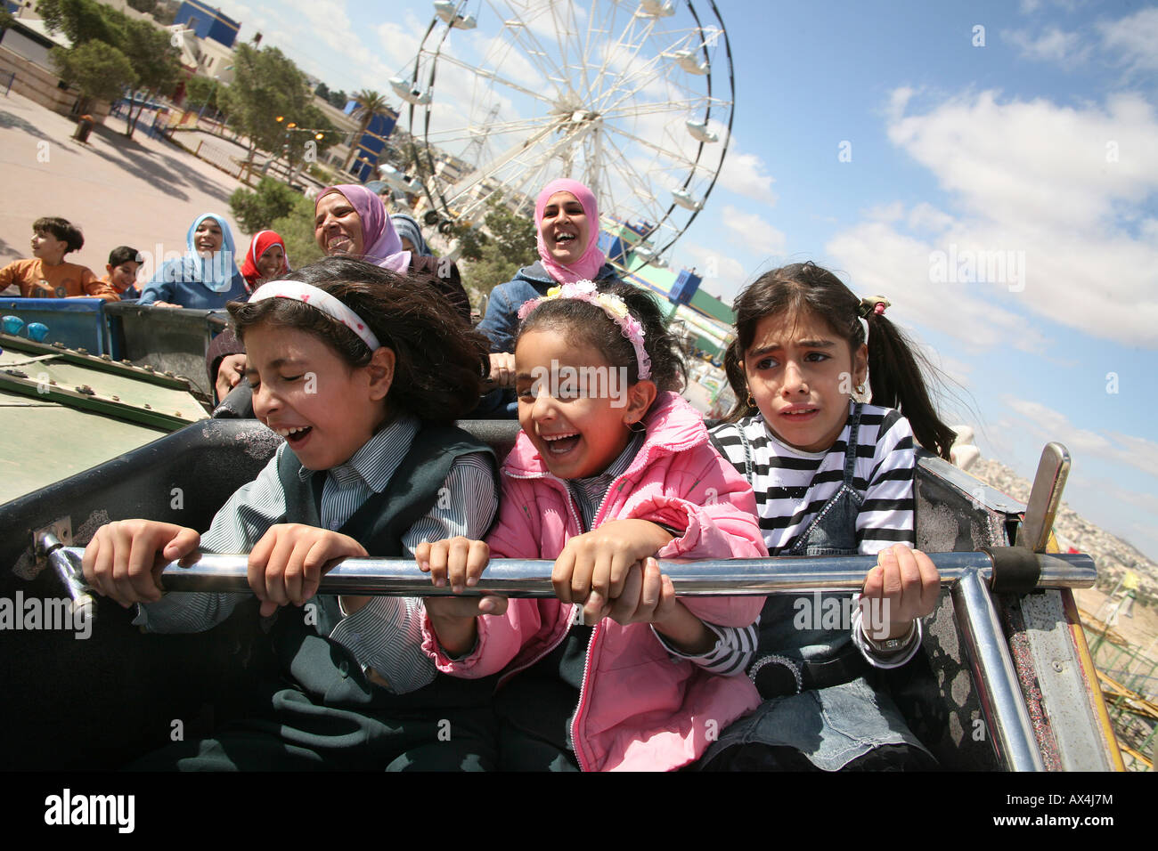 School children playing fair in hi-res stock photography and images - Alamy
