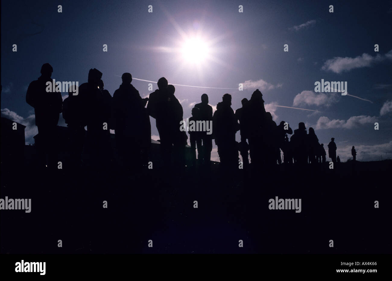 Gathered gathering hi-res stock photography and images - Alamy
