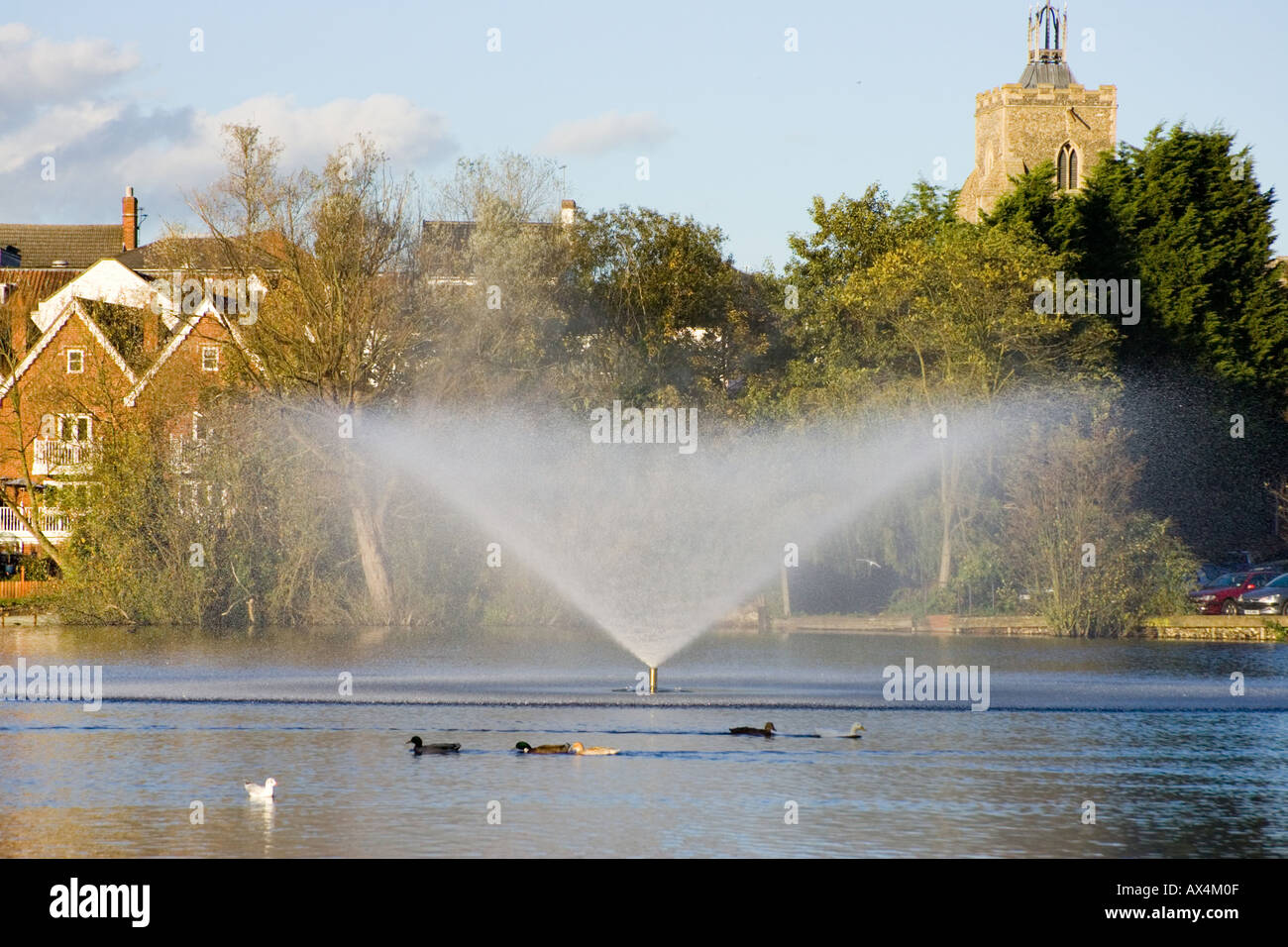 Diss town lake hi-res stock photography and images - Alamy