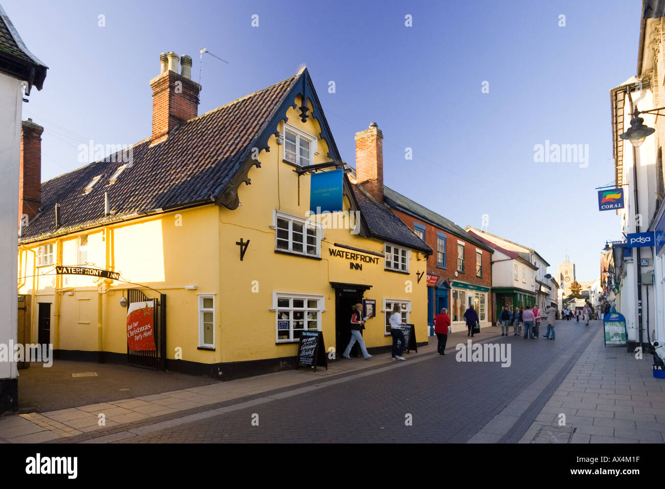 Diss town centre norfolk hi-res stock photography and images - Alamy