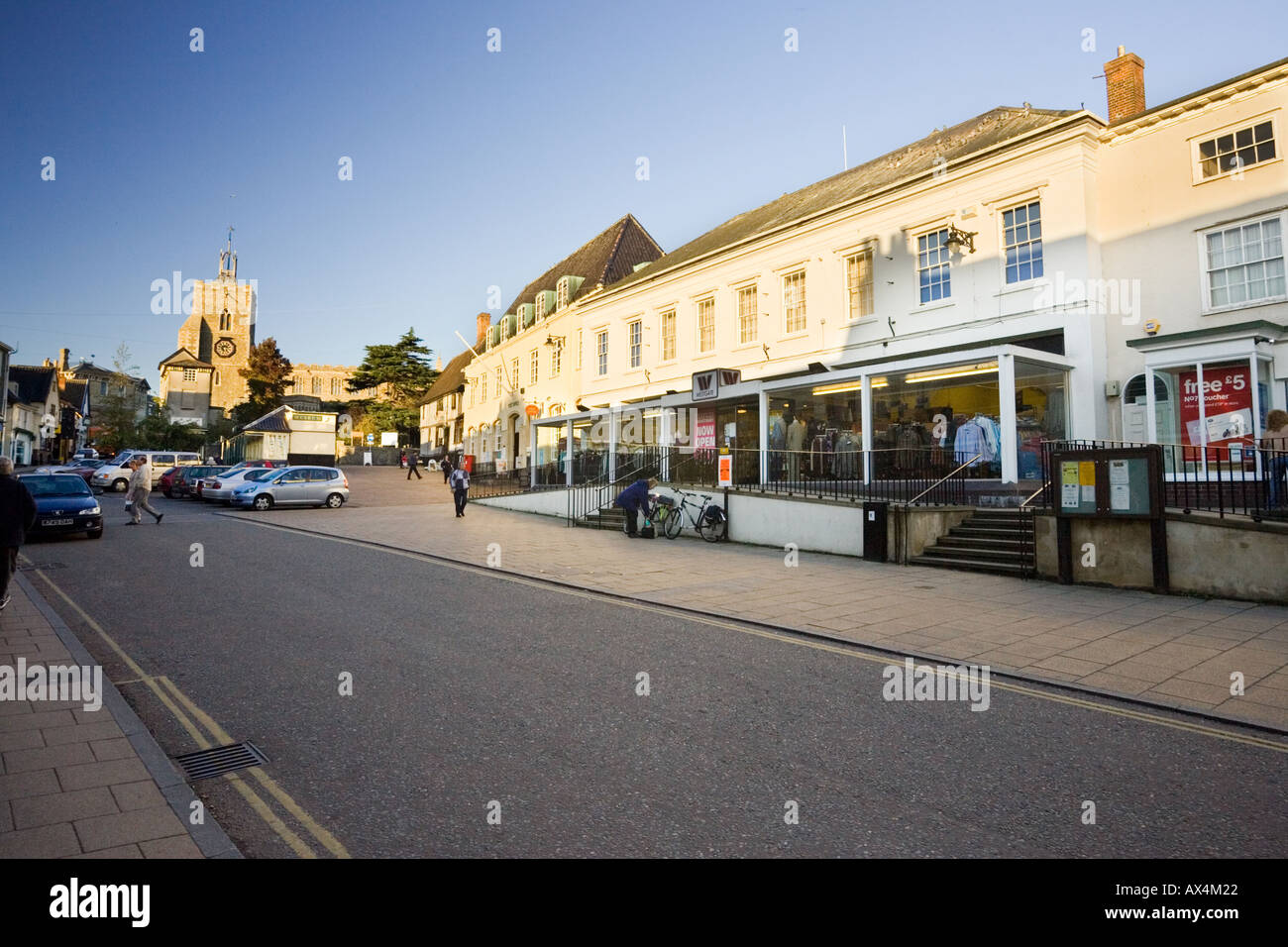 Diss market town centre norfolk hi-res stock photography and images - Alamy