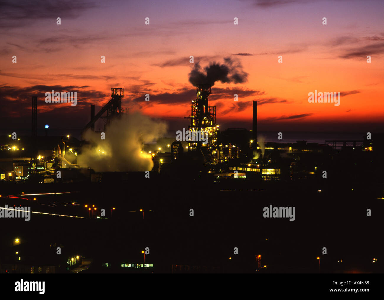 Tata steel blast furnaces hi-res stock photography and images - Alamy