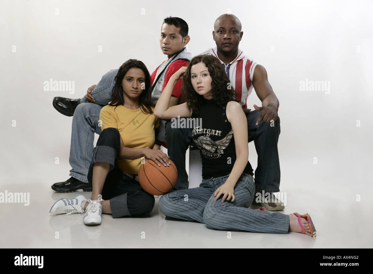 Indian lady attitude hi-res stock photography and images - Alamy