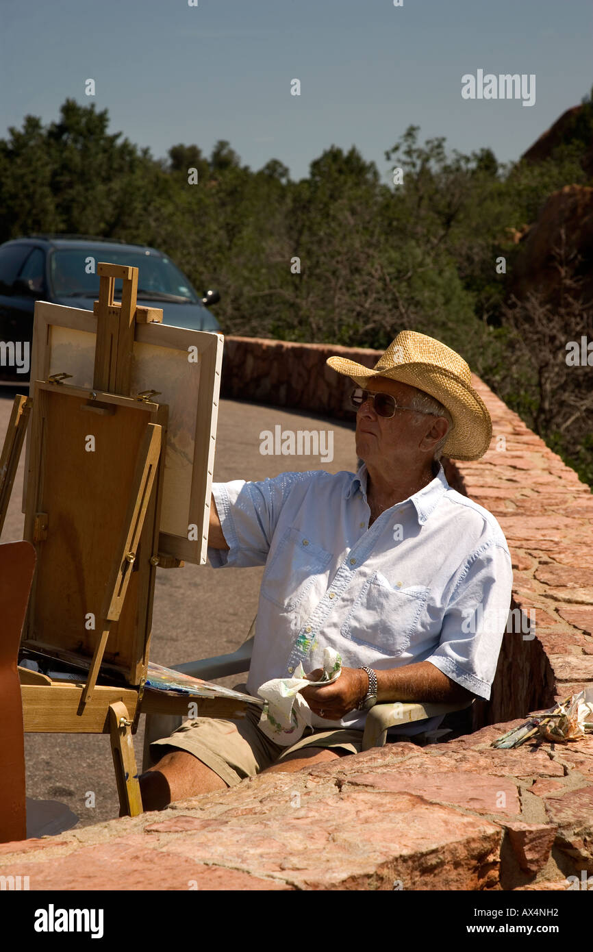 Watercolor professional artist in hi-res stock photography and images ...