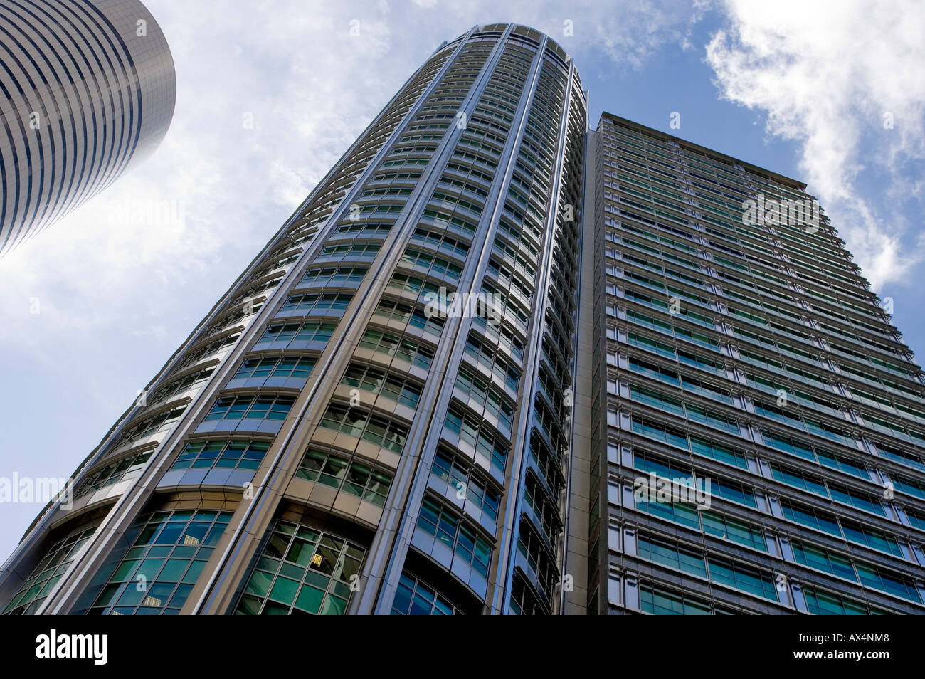 Tall office buildings in Singapore Stock Photo - Alamy