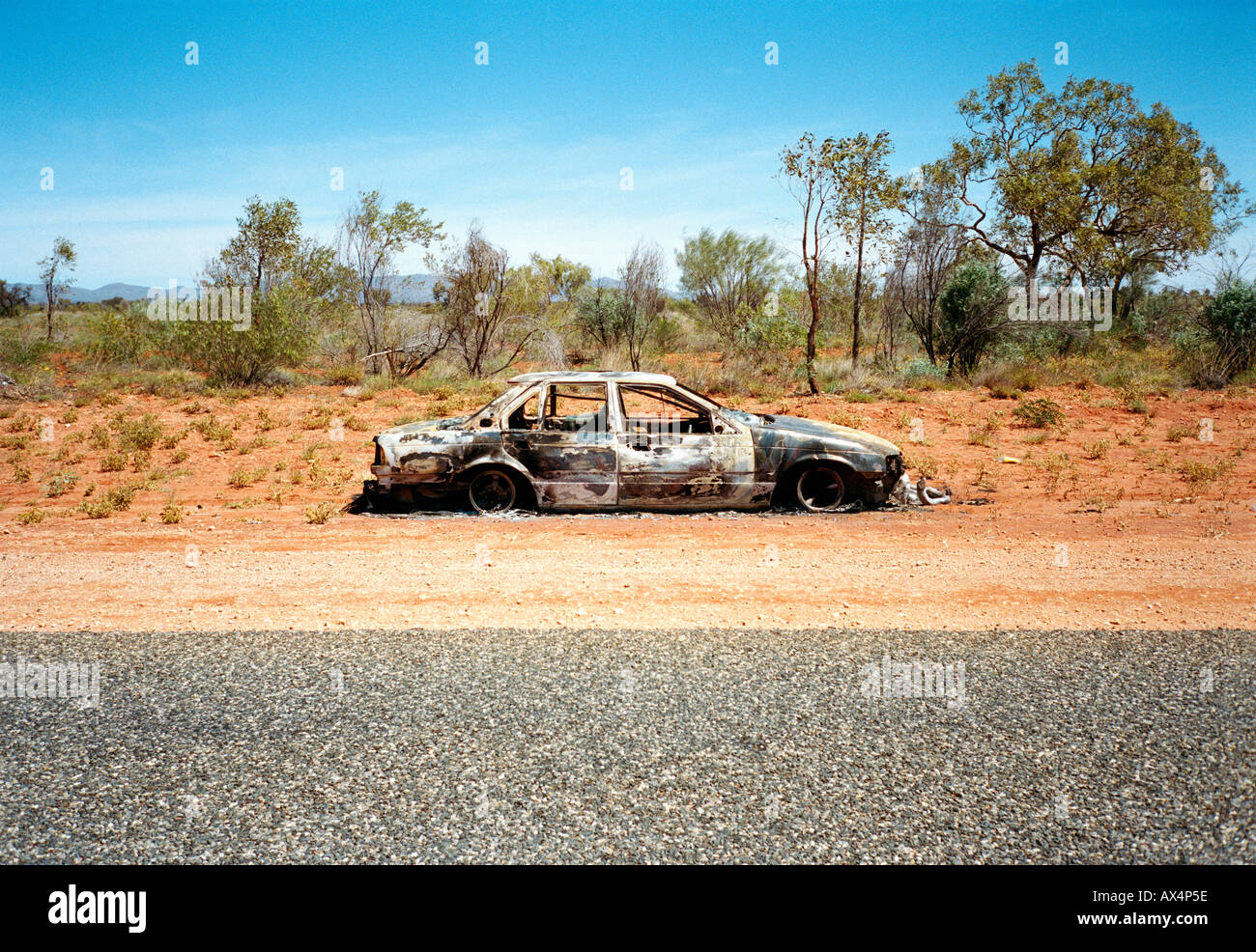 Car On Deserted Road