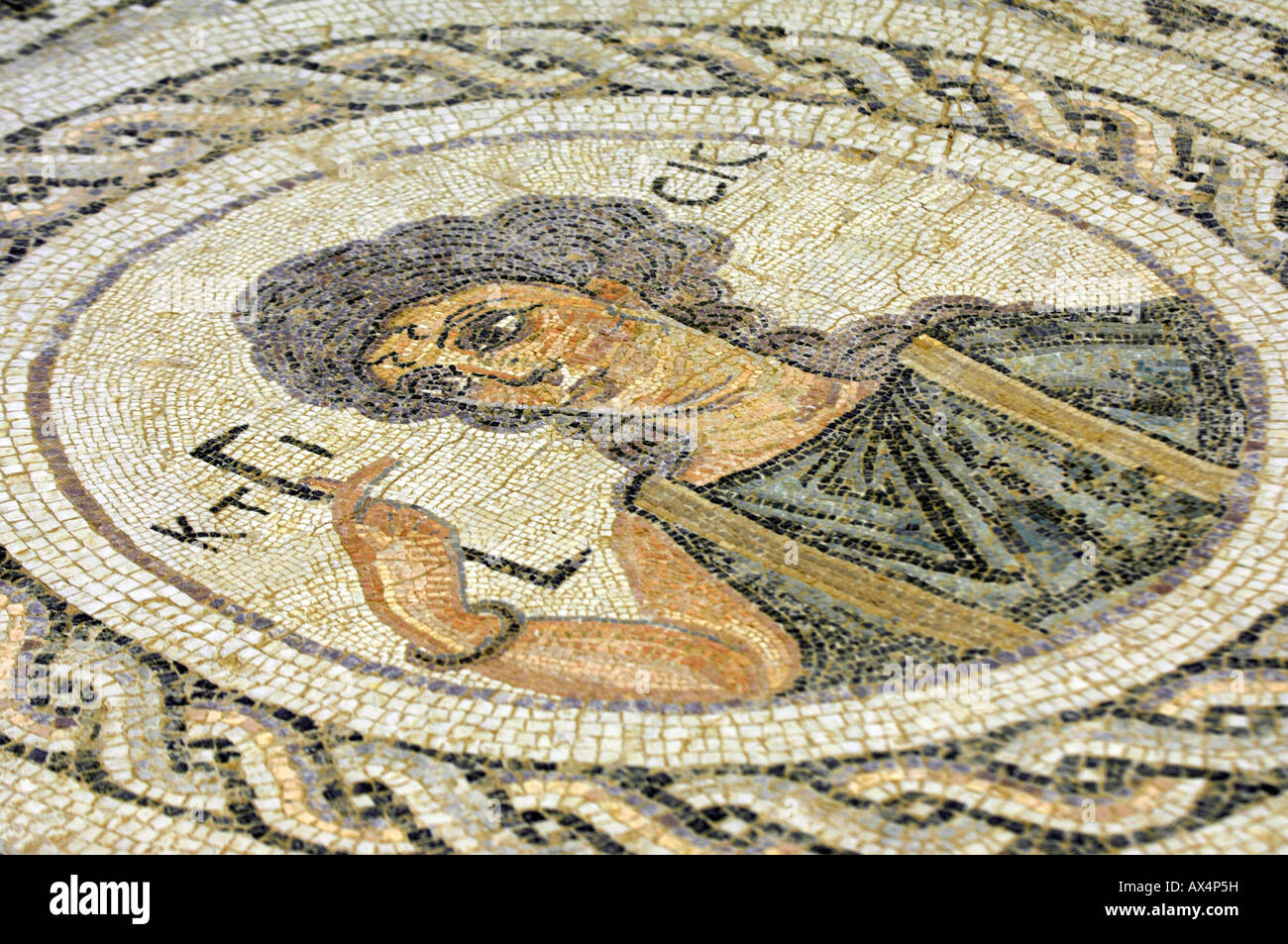 ktisis mosaic house of eustolios kourion kourio curium cyprus ancient ...