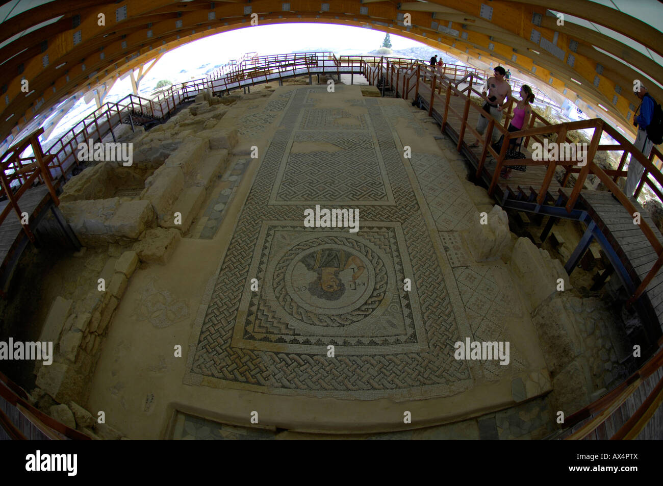 mosaic house of eustolios kourion kourio curium cyprus ancient ...