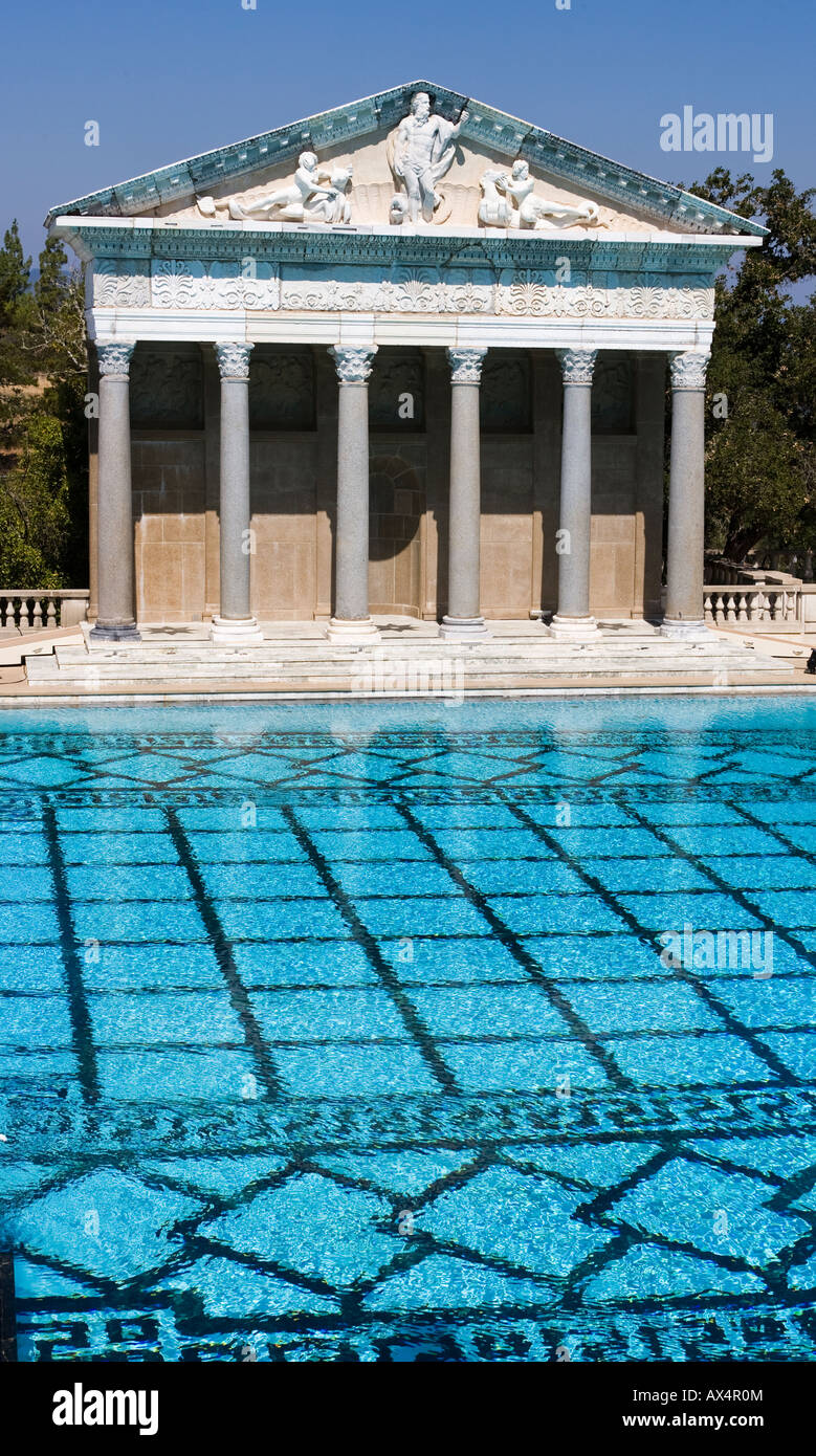 Neptune pool hearst castle hi-res stock photography and images - Alamy