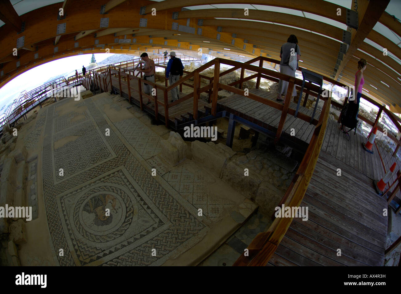 mosaic house of eustolios kourion kourio curium cyprus ancient ...