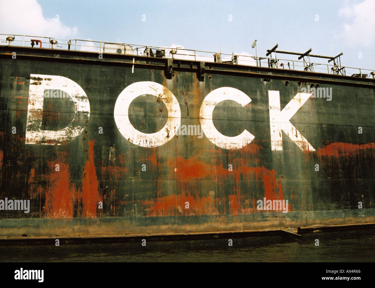 Rusty boat hull Stock Photo - Alamy