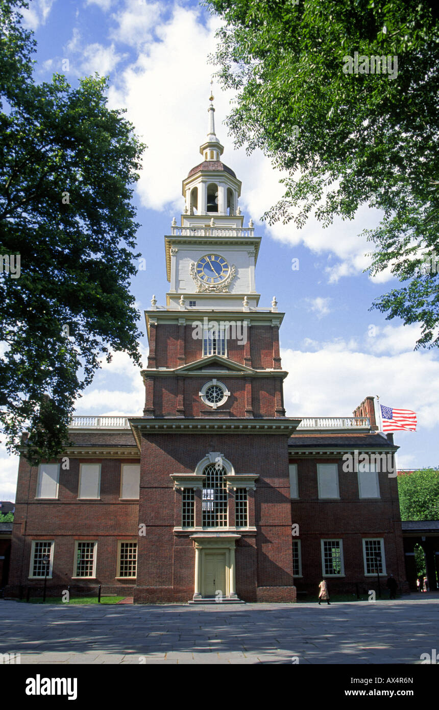Independence hall in 1776 philadelphia hi-res stock photography and ...