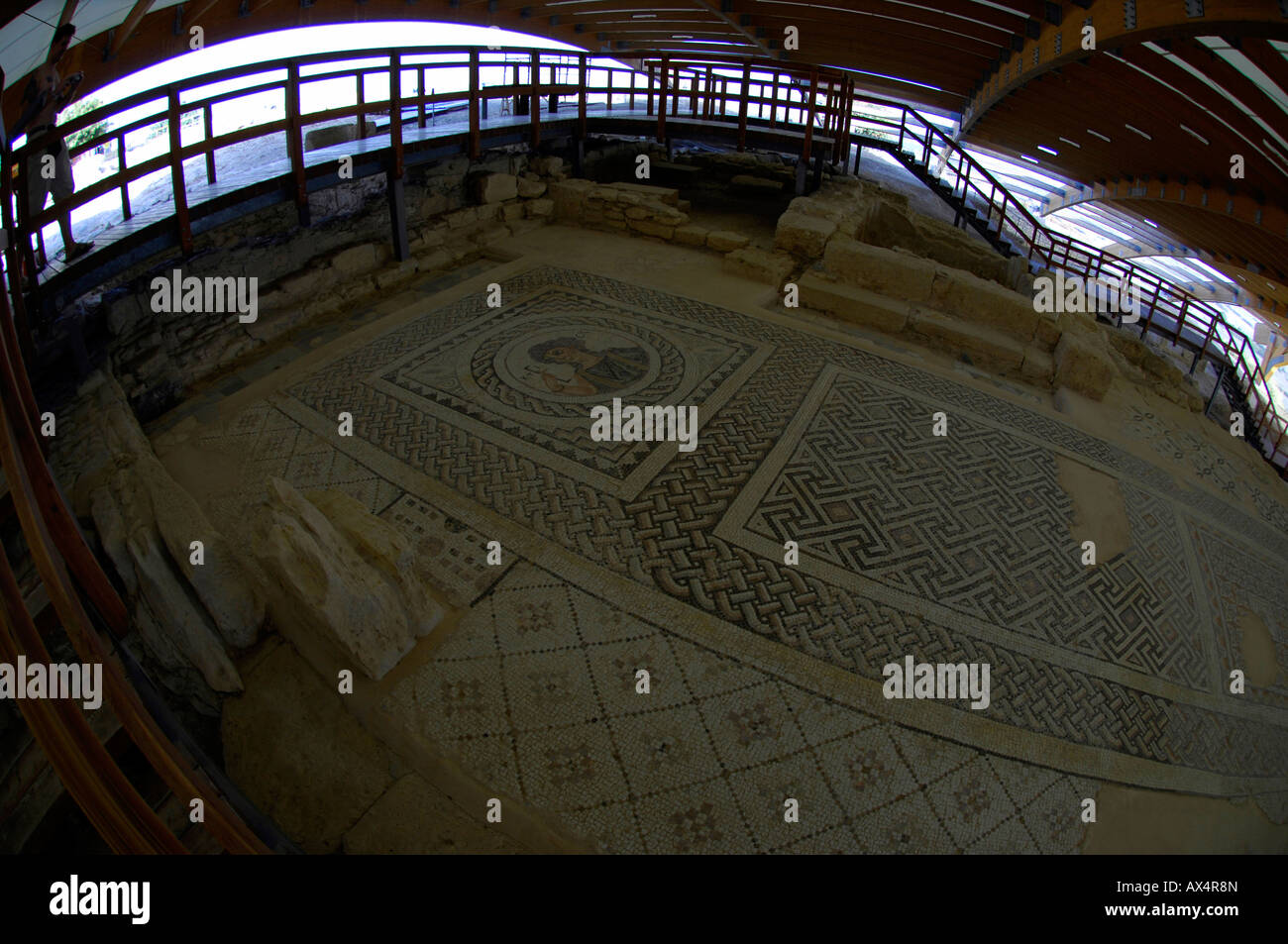 mosaic house of eustolios kourion kourio curium cyprus ancient ...