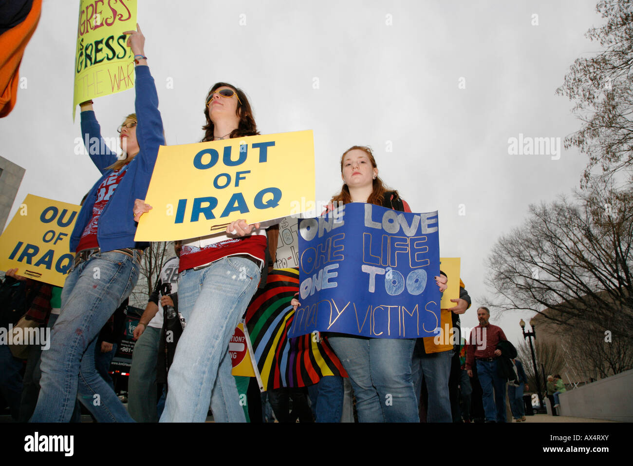 Placard protest politics banner iraq war demonstrating war iraq hi-res ...