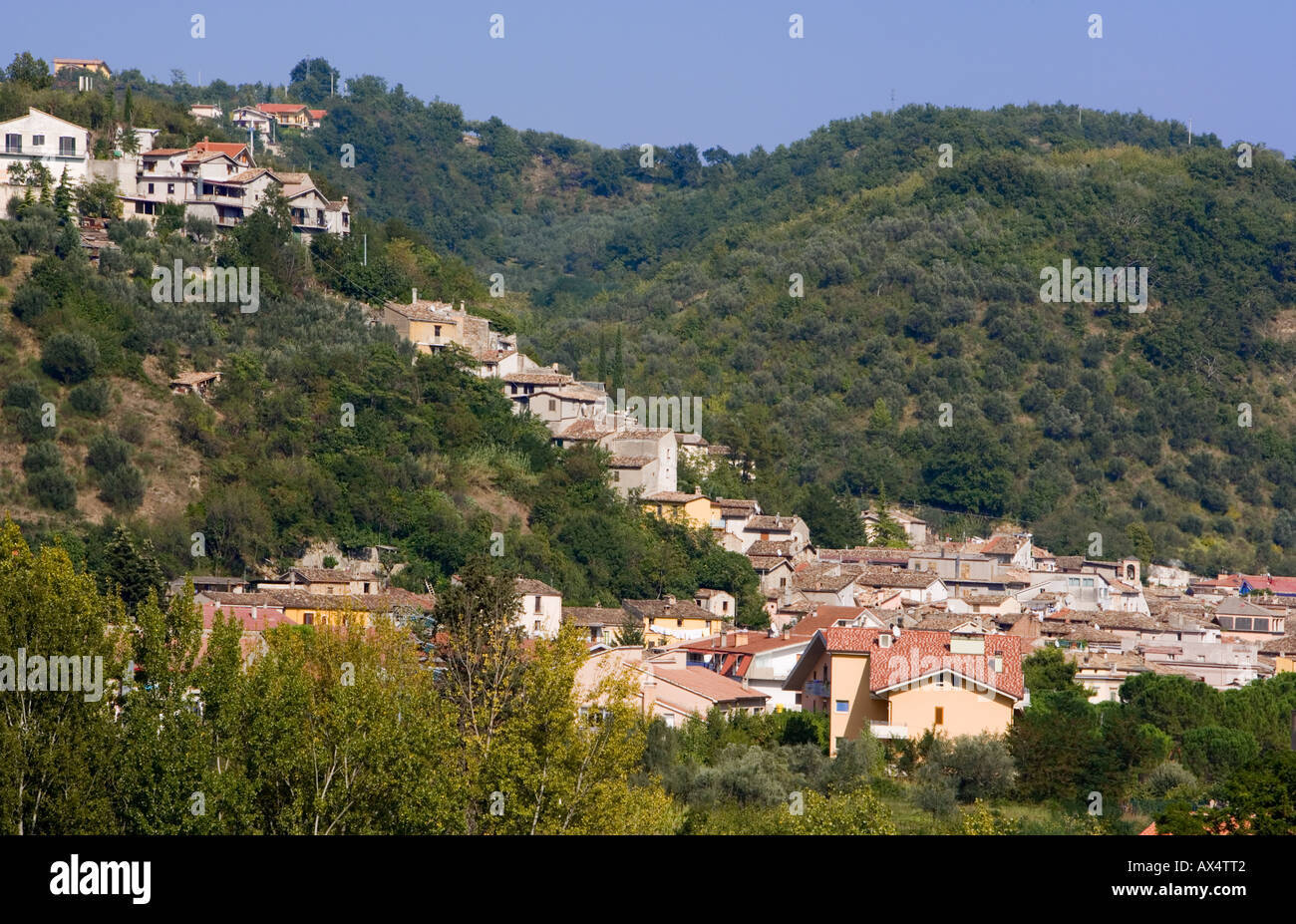 Montorio al Vomano Abruzzo Italy Stock Photo - Alamy