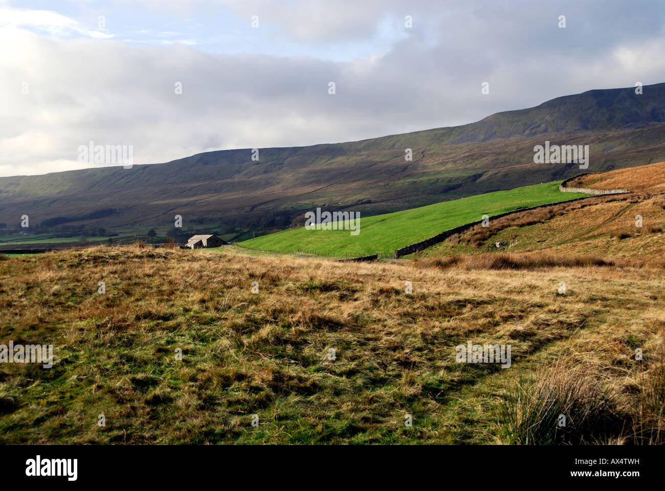 Landscape Ribblesdale in the Yorkshire Dales National Park Stock Photo ...
