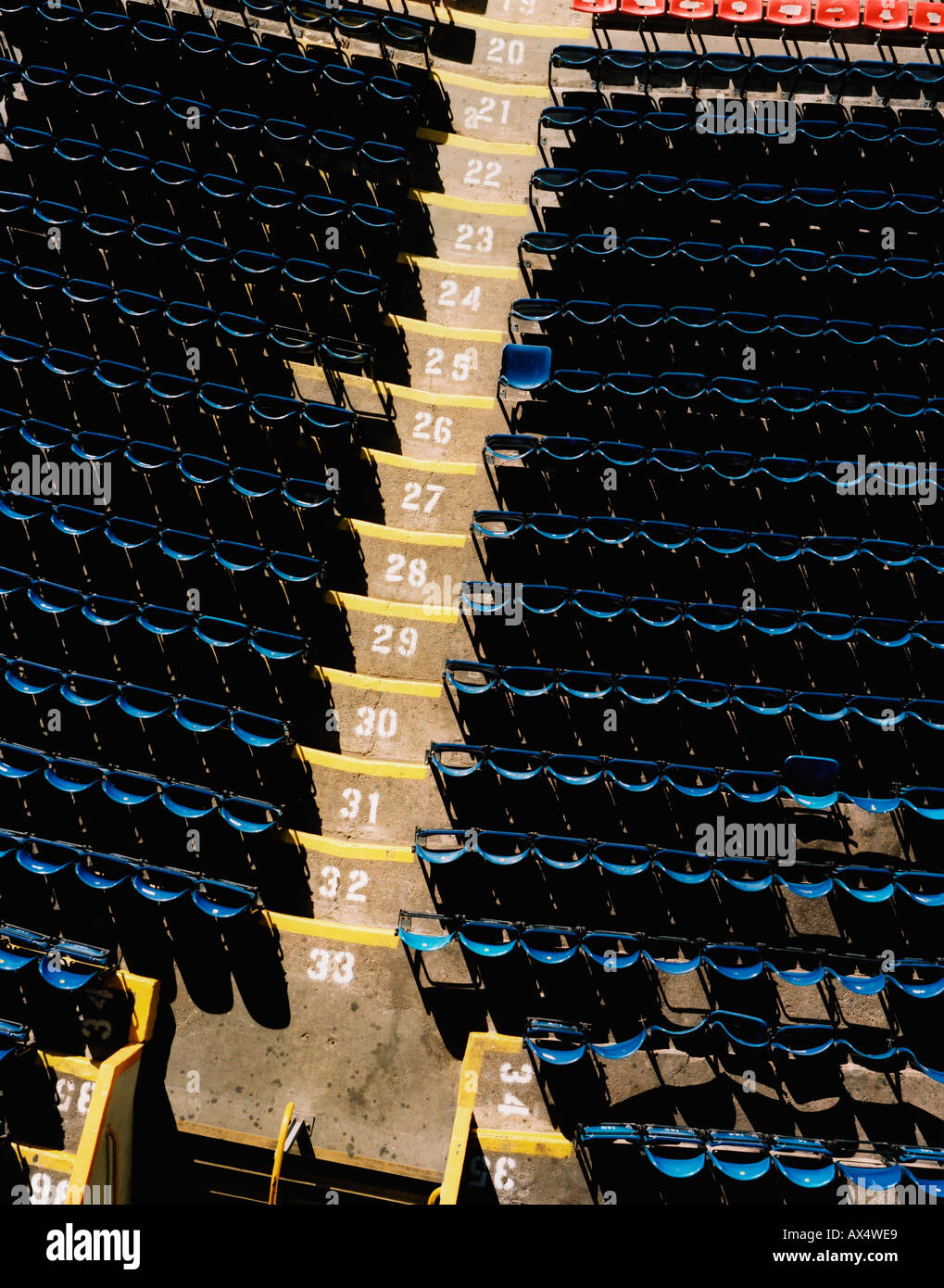 Seat numbering hi-res stock photography and images - Alamy