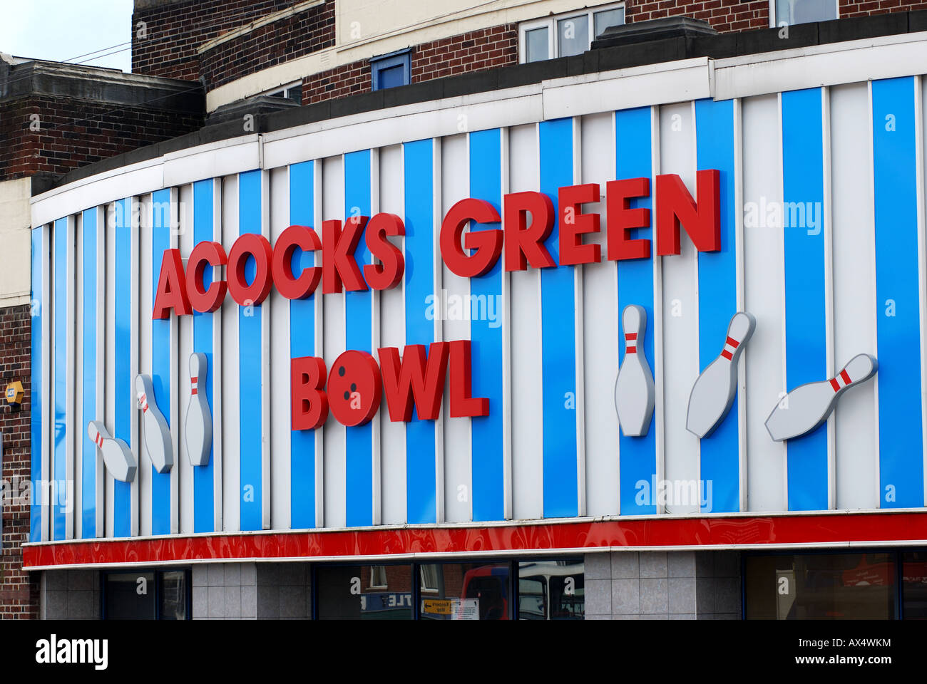 Acocks Green Bowl, Birmingham, West Midlands, England, UK Stock Photo ...