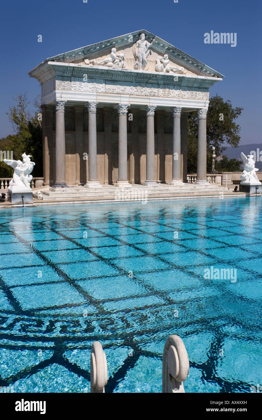 Neptune Pool Hearst Castle San Simeon California USA Stock Photo - Alamy