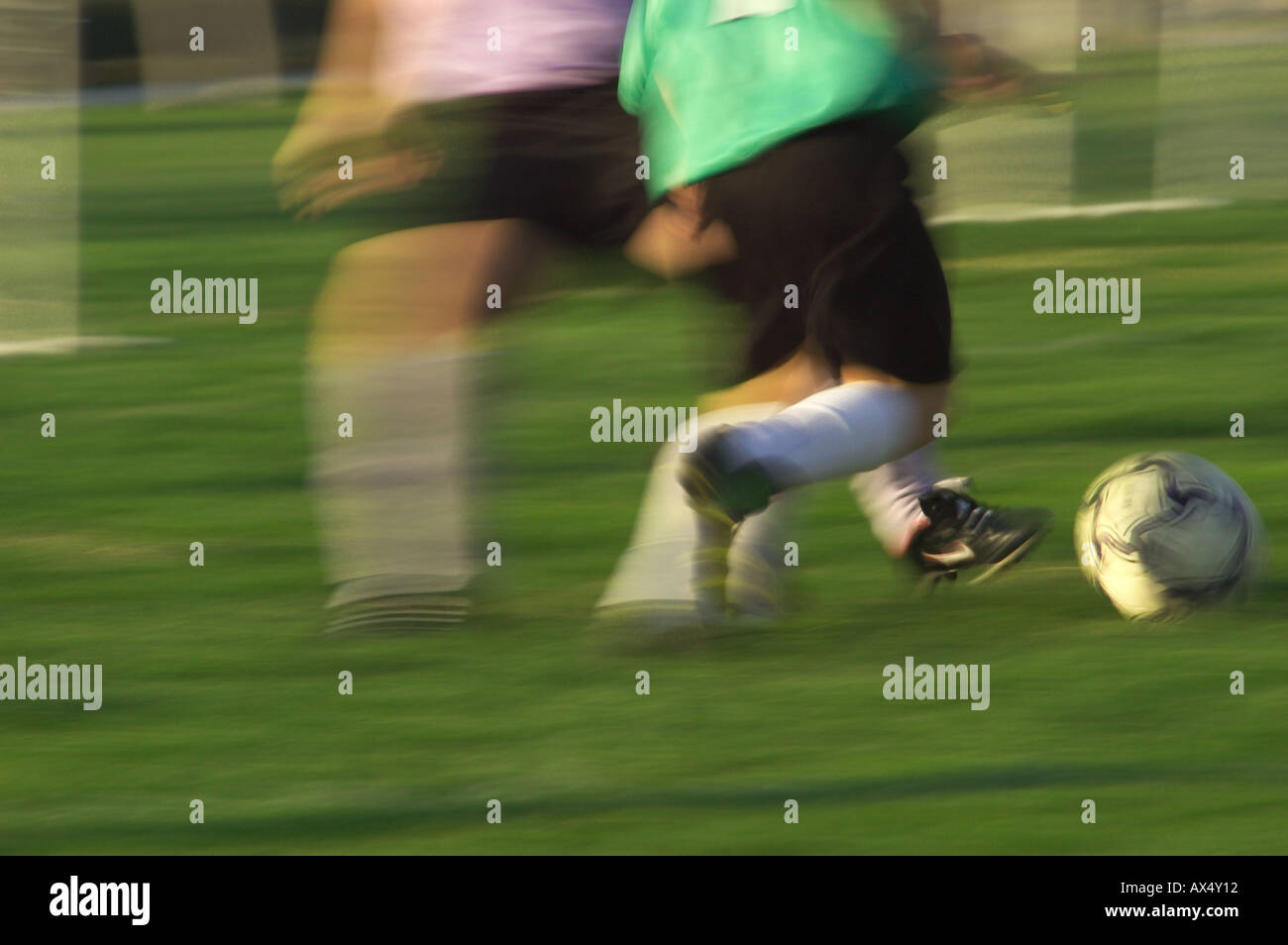 Full length action shoots goal hi-res stock photography and images - Alamy