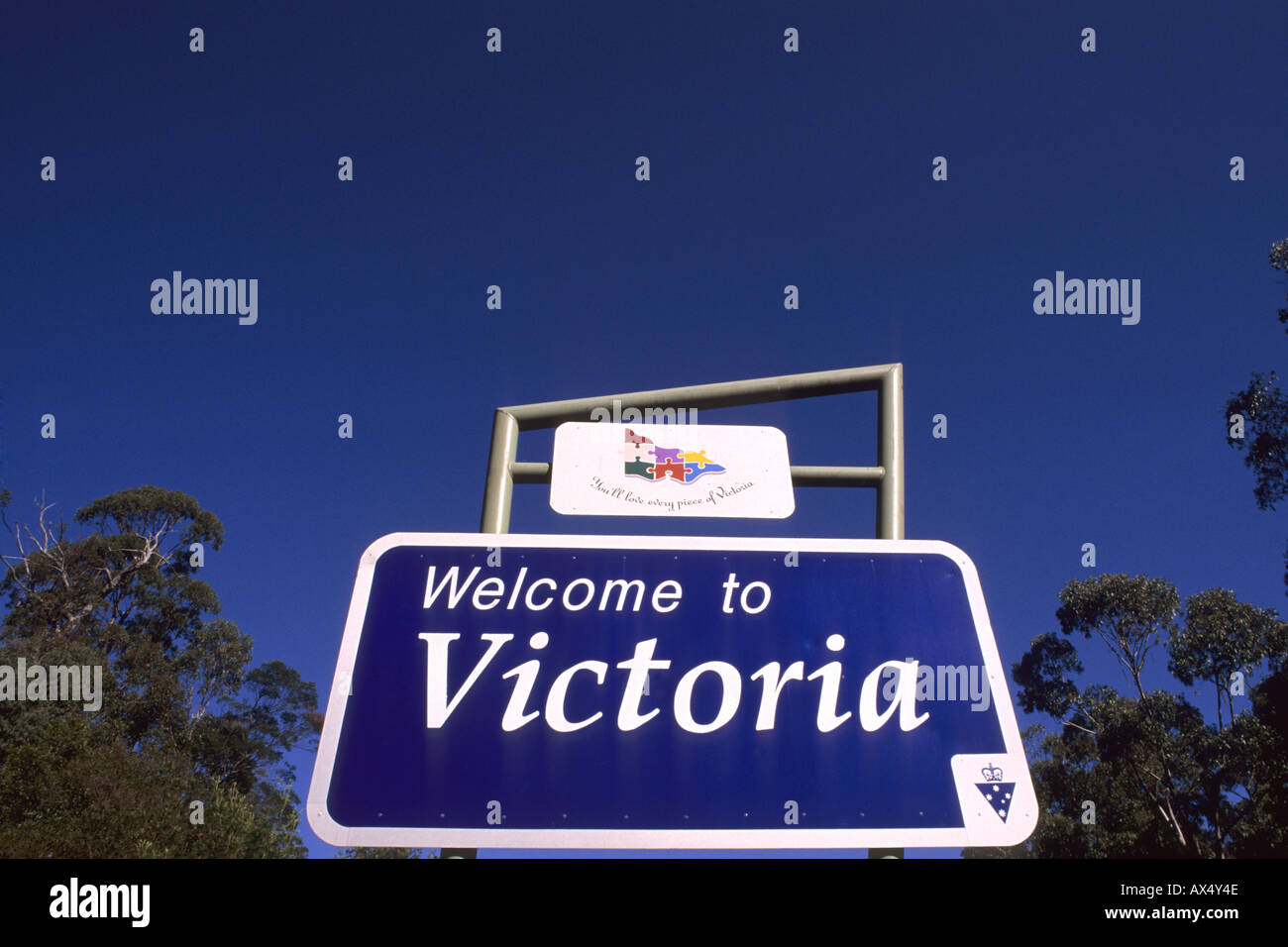 The victoria sign hi-res stock photography and images - Alamy