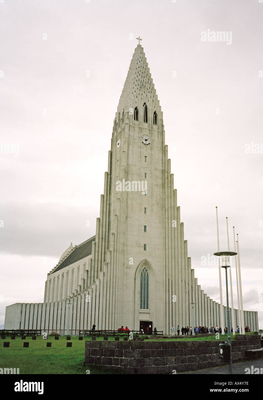 Reykjavik view hallgrim hi-res stock photography and images - Alamy