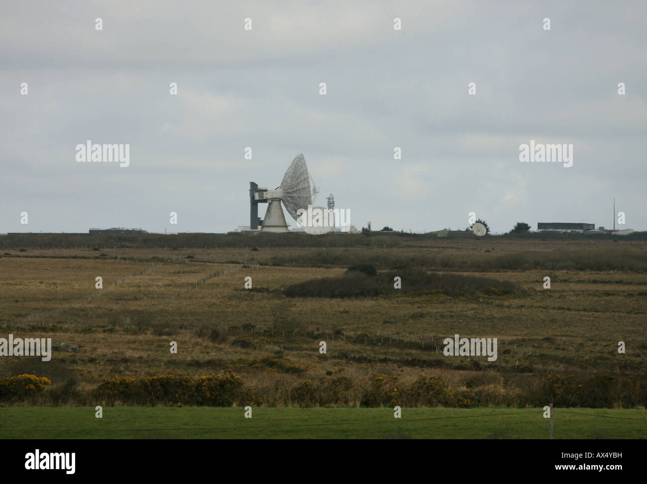 Goonhilly Cornwall England GB UK 2008 Stock Photo - Alamy