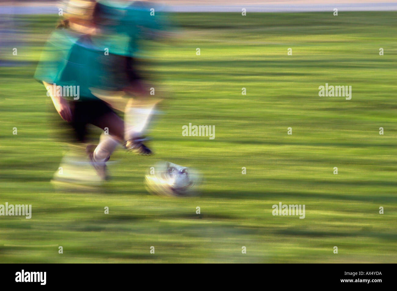 soccer action during game Stock Photo - Alamy
