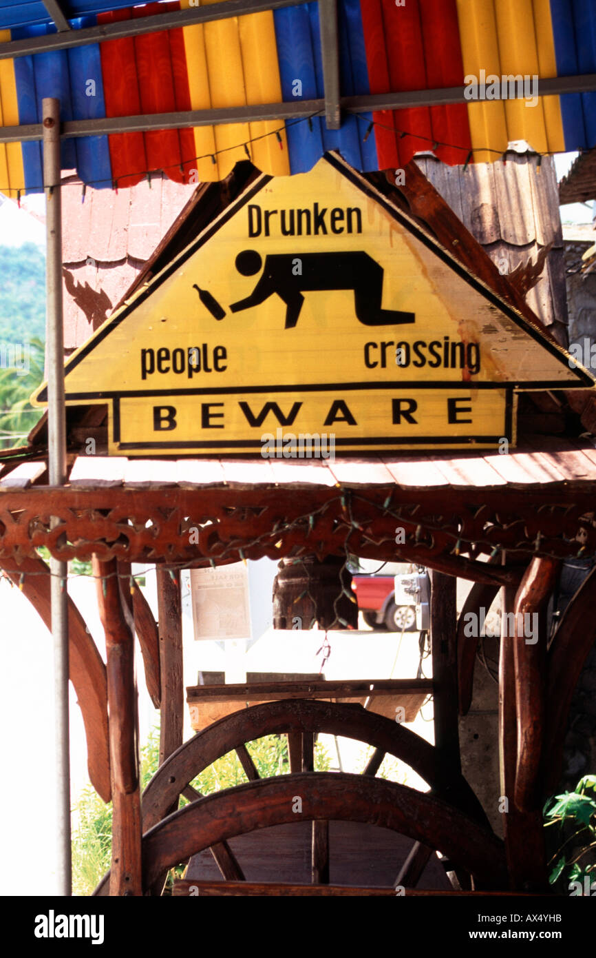 Drunken people crossing sign hi-res stock photography and images - Alamy