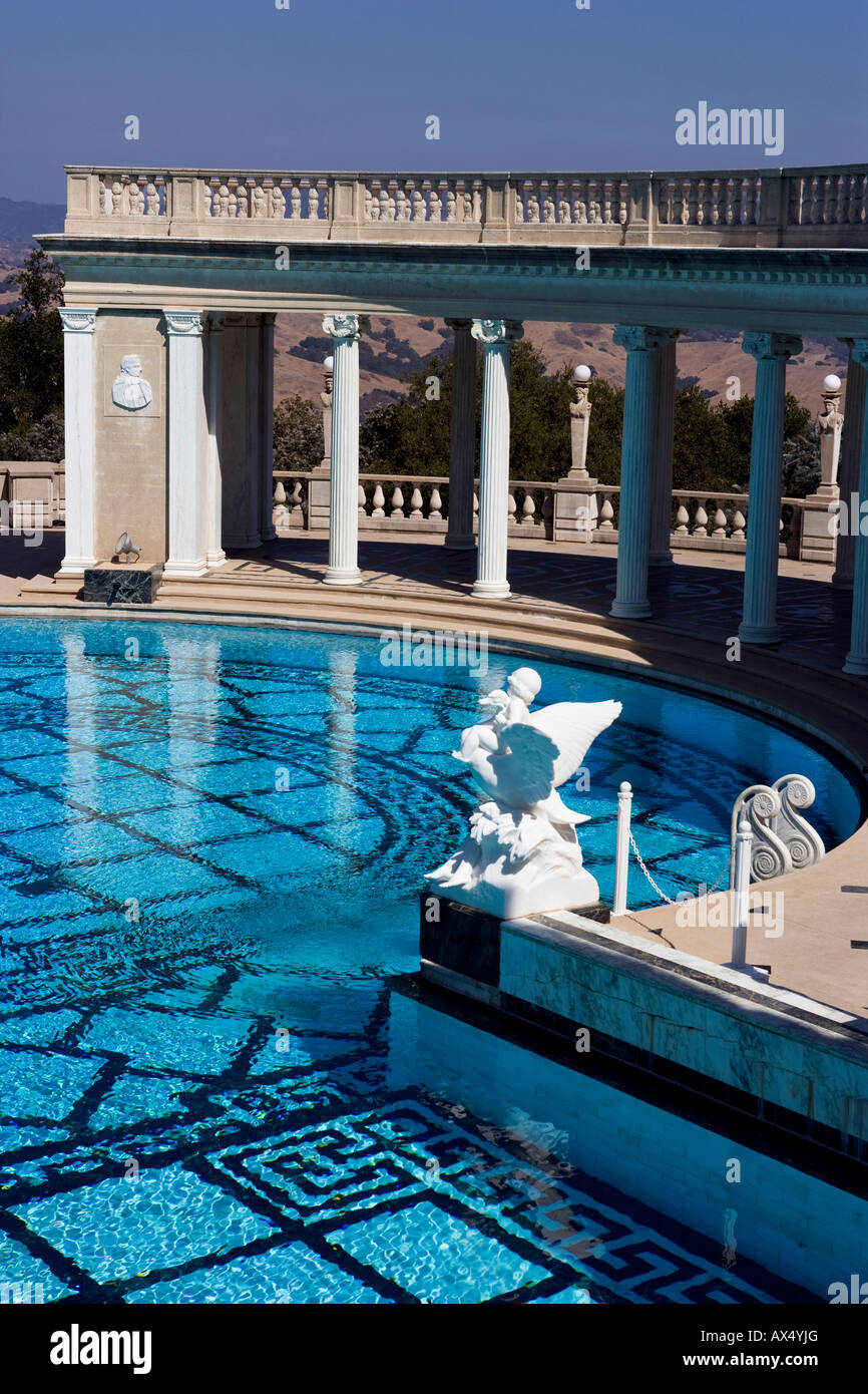 Neptune Pool Hearst Castle San Simeon California USA Stock Photo - Alamy