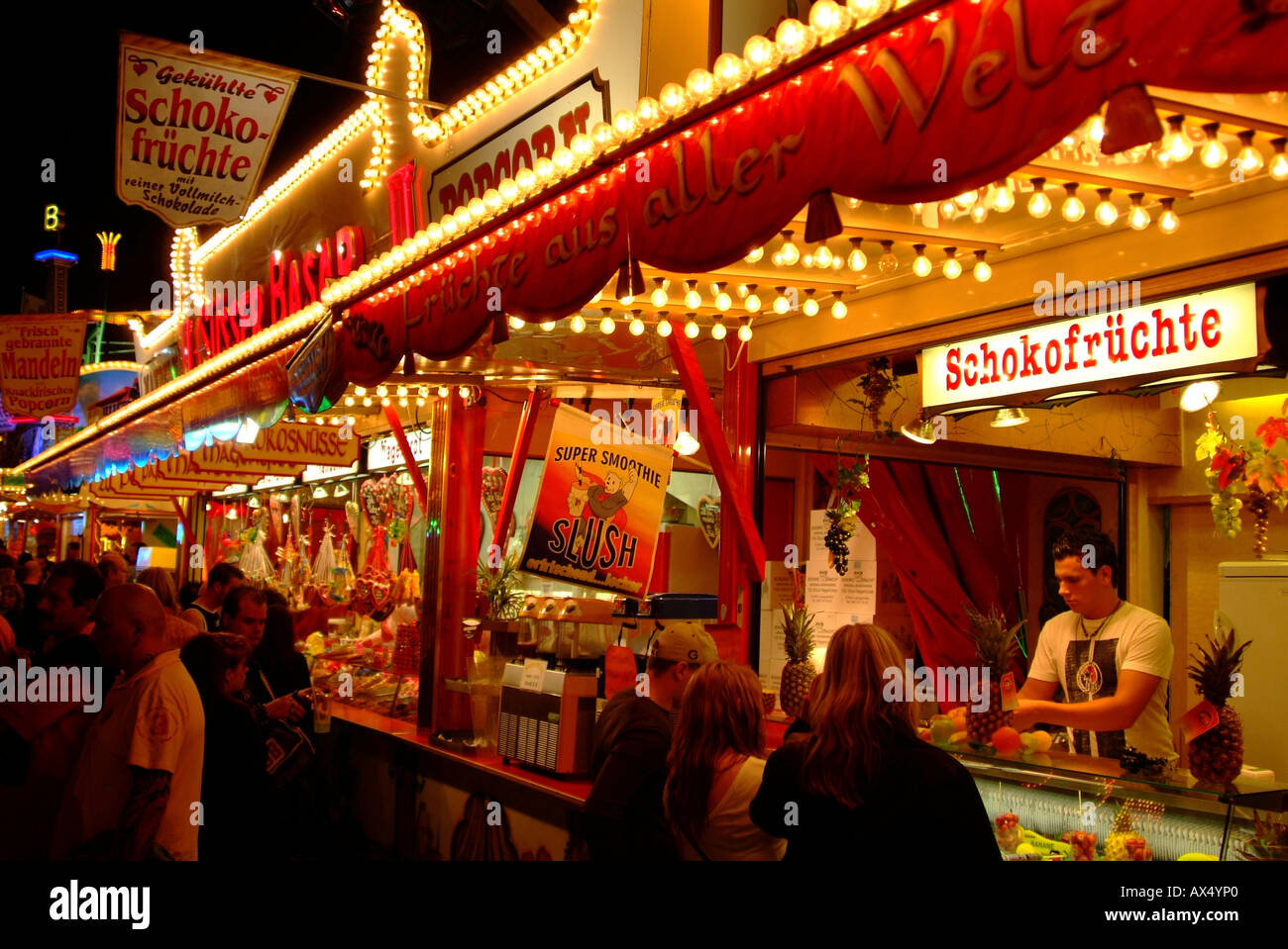 Fun fair "Dürkheimer Wurstmarkt Stock Photo - Alamy