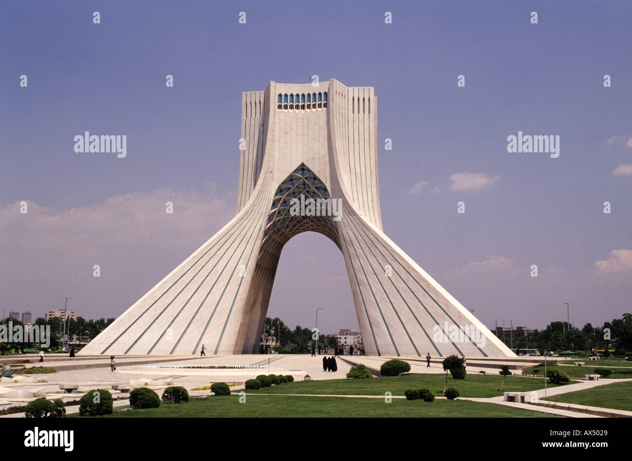 Iran Tehran Azadi Tower Copyright Sergio Pitamitz Stock Photo - Alamy