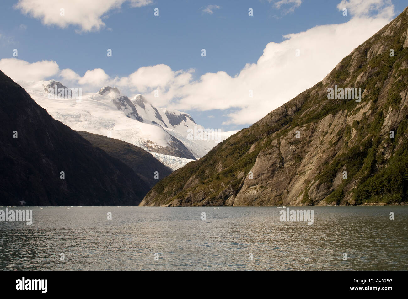 Chile Patagonia Tierra del Fuego Darwin National Park Garibaldi Fjord ...