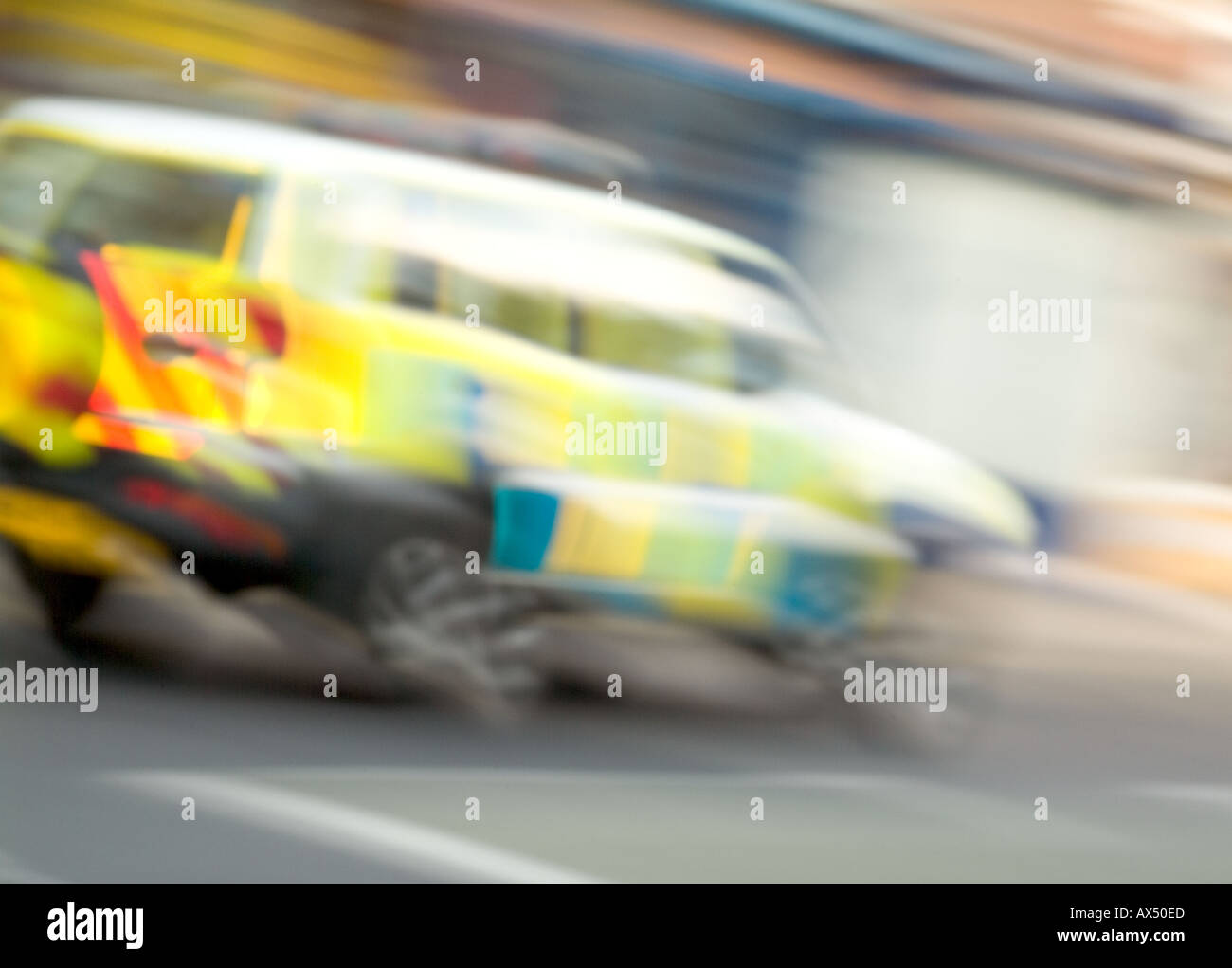 emergancy service rush movement speed blur fast engine rescue blue ...