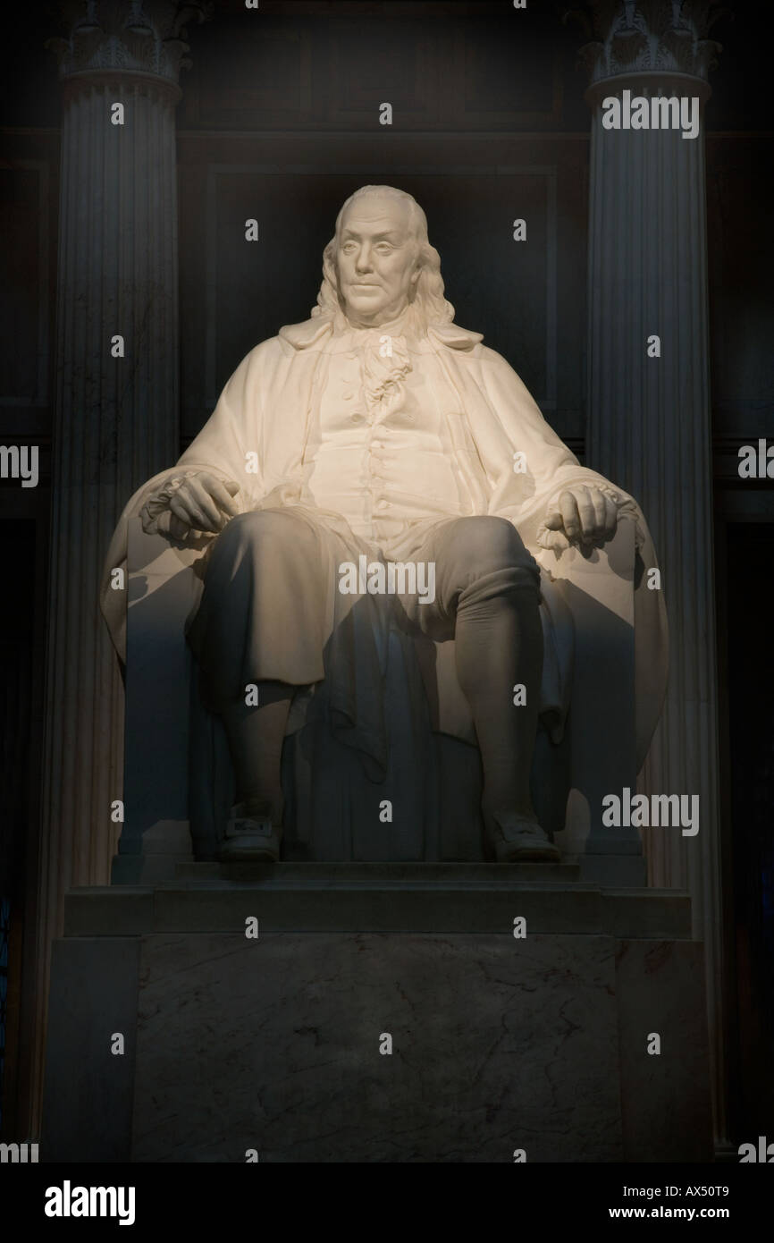 Benjamin franklin ben franklin portrait hi-res stock photography and ...