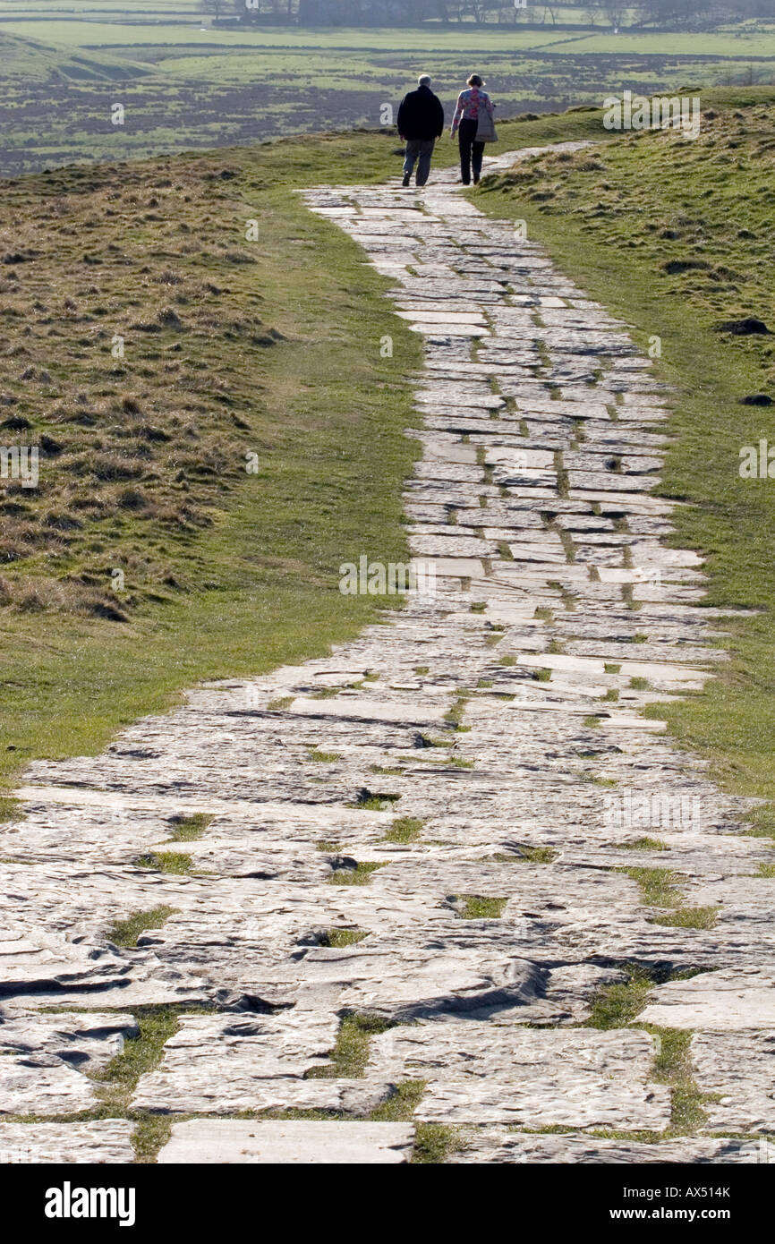 Mam Tor near Castleton in the Peak District National Park, Derbyshire ...
