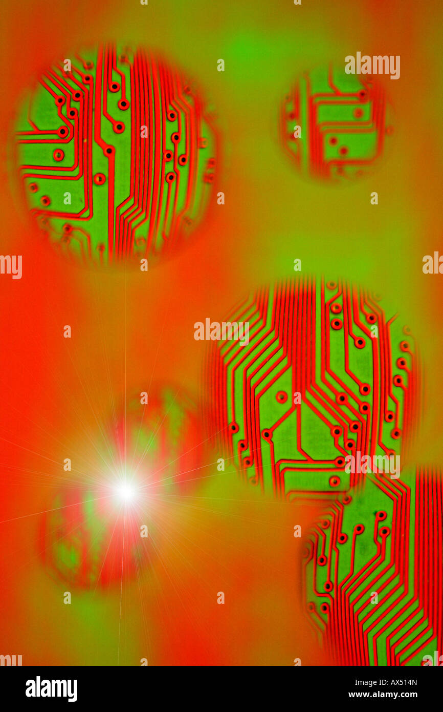 Abstract computer motherboard hi-res stock photography and images - Alamy