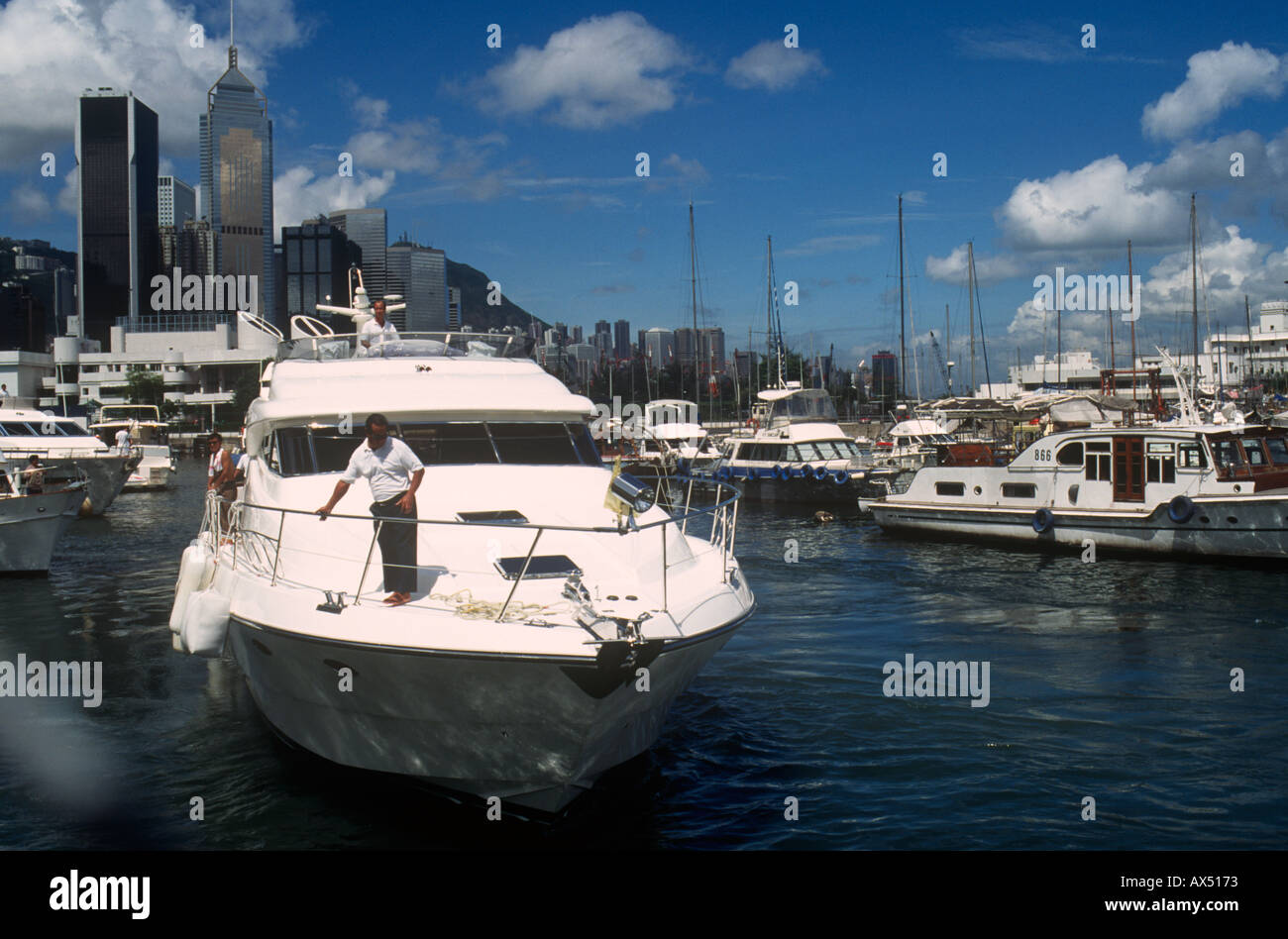 Hong Kong Harbour SB Stock Photo - Alamy