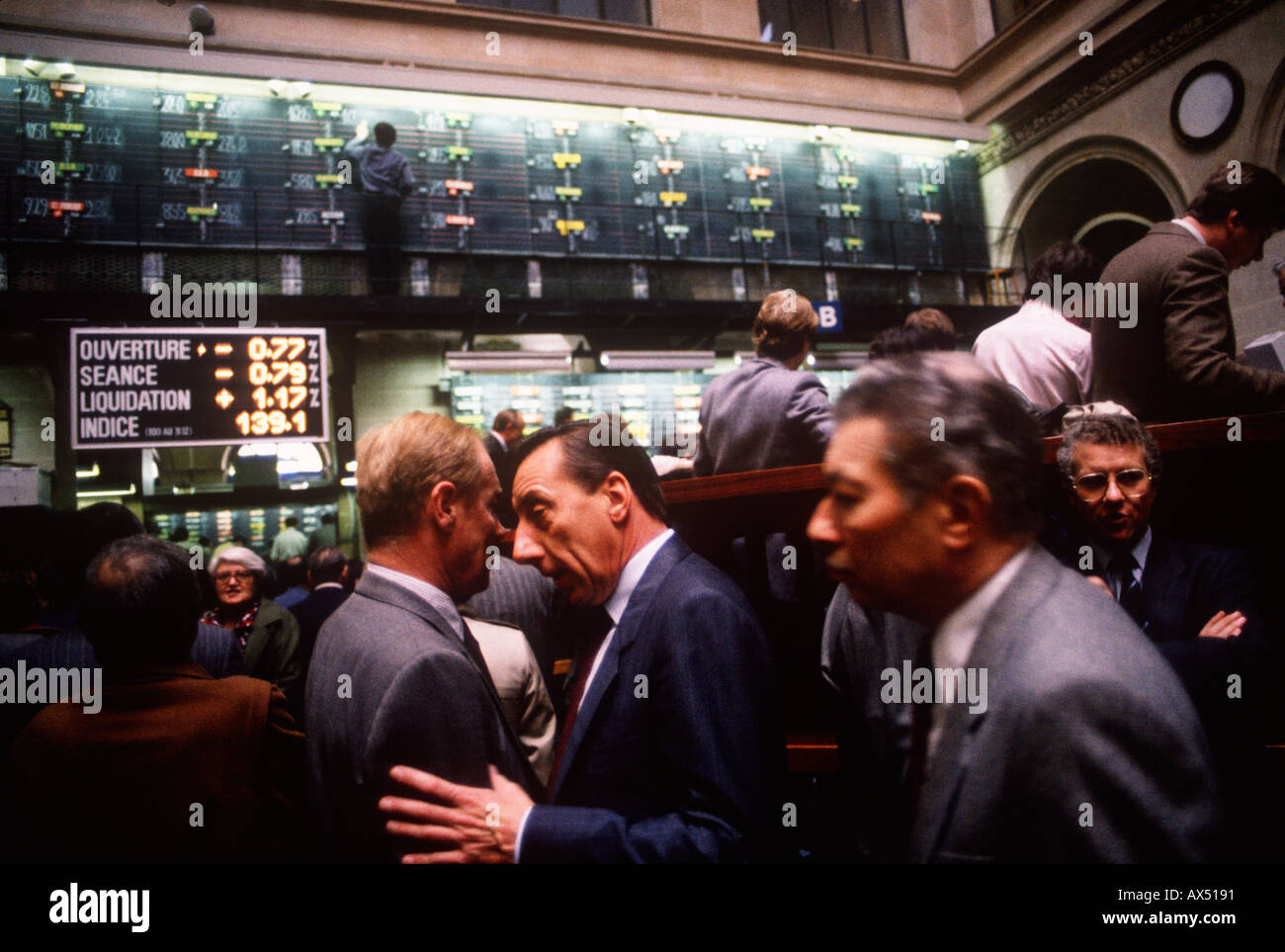 Paris La Bourse Stock Exchange France SB Stock Photo - Alamy