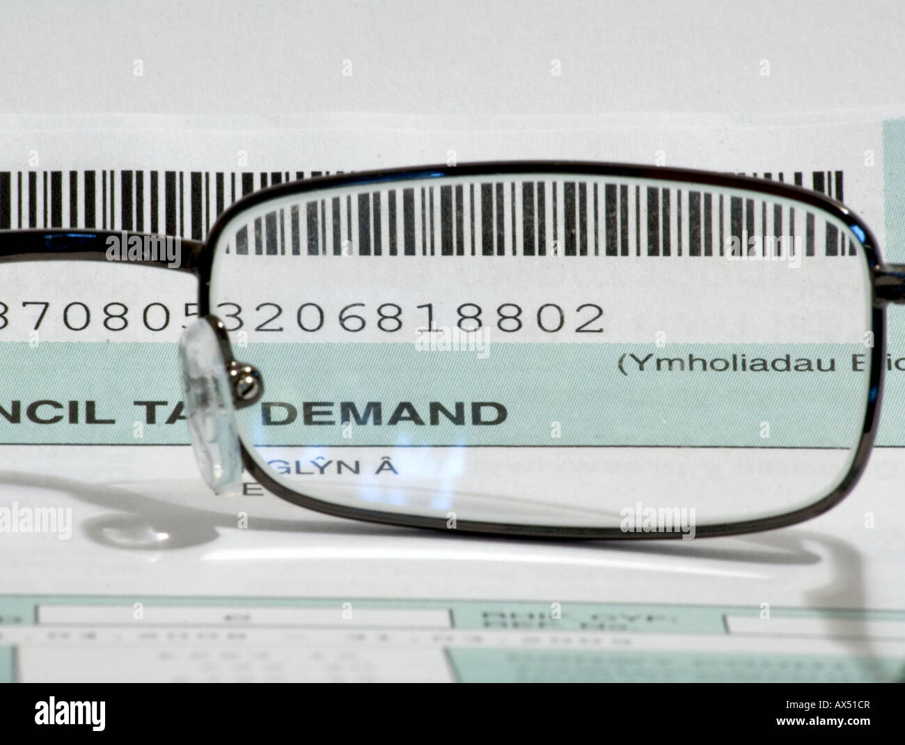 Council tax bill uk hi-res stock photography and images - Alamy