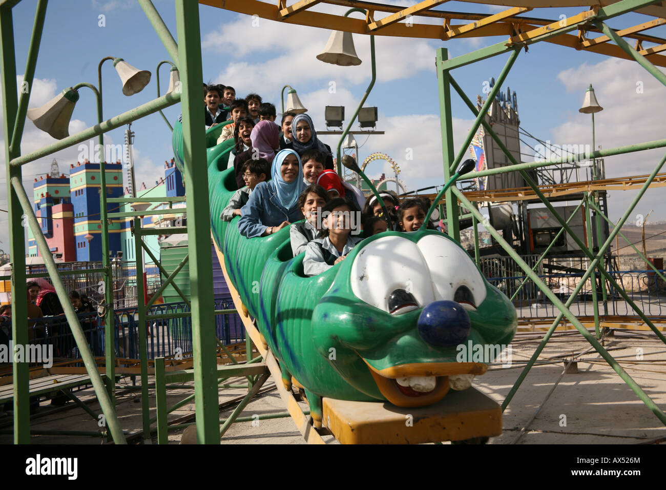 School children playing fair in hi-res stock photography and images - Alamy