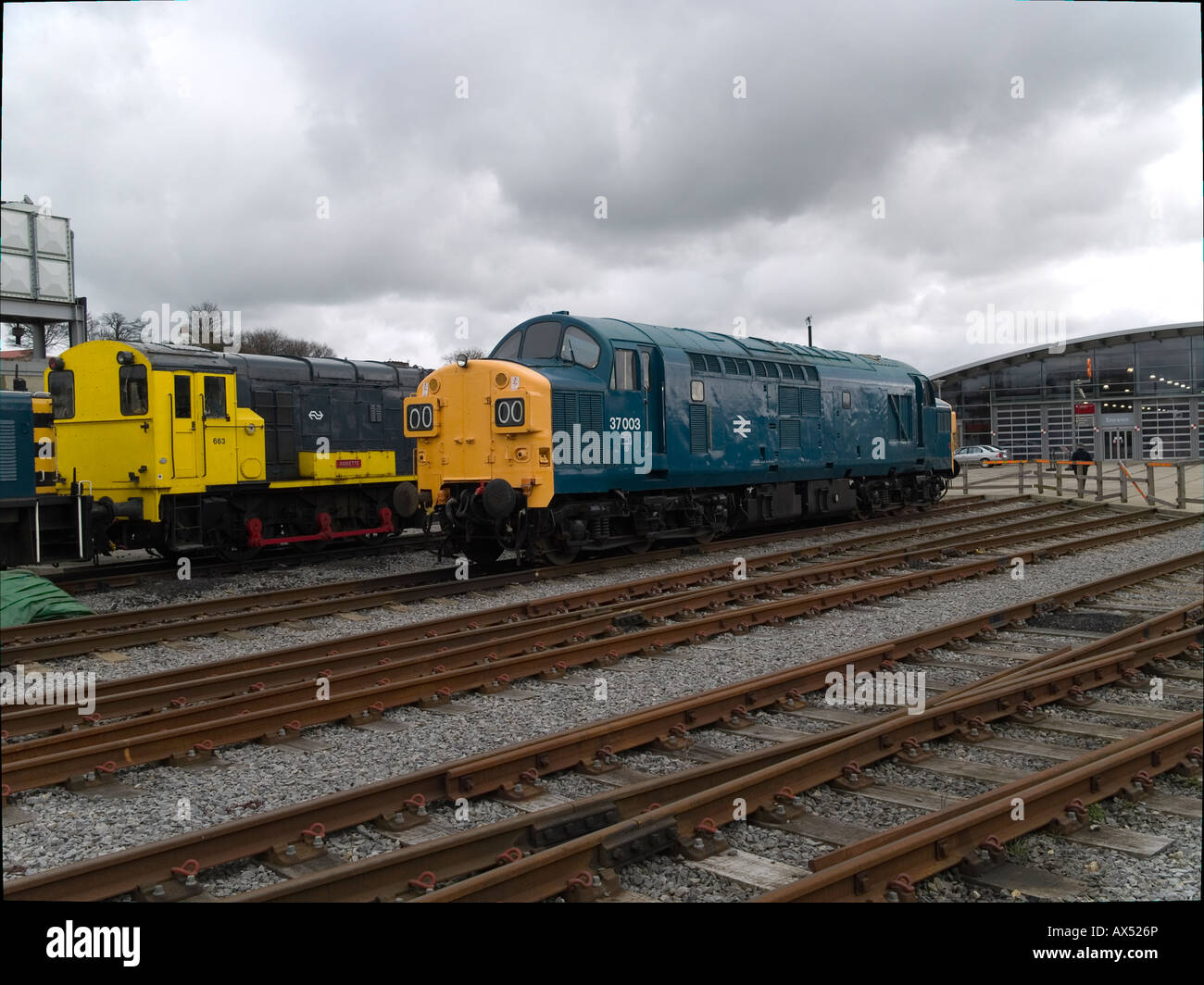 Preserved Diesel Loco Stock Photos & Preserved Diesel Loco Stock Images ...