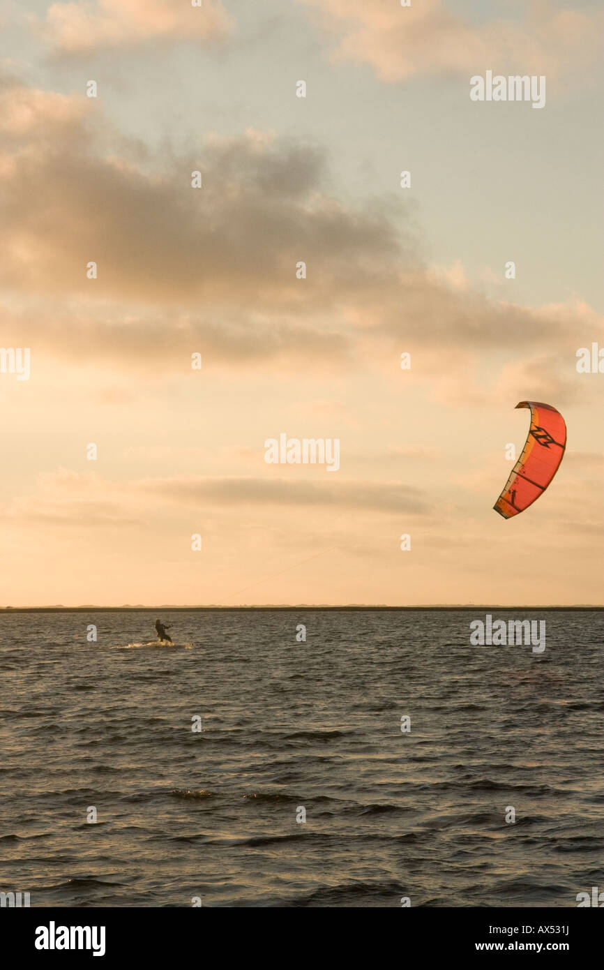 wind kite surfing Stock Photo - Alamy