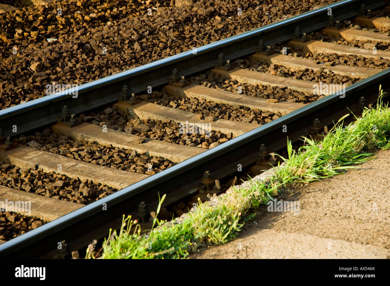 Railway railroad track hi-res stock photography and images - Alamy