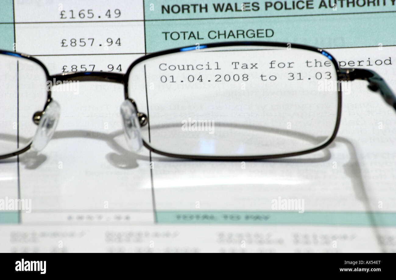 Your council tax bill hi-res stock photography and images - Alamy