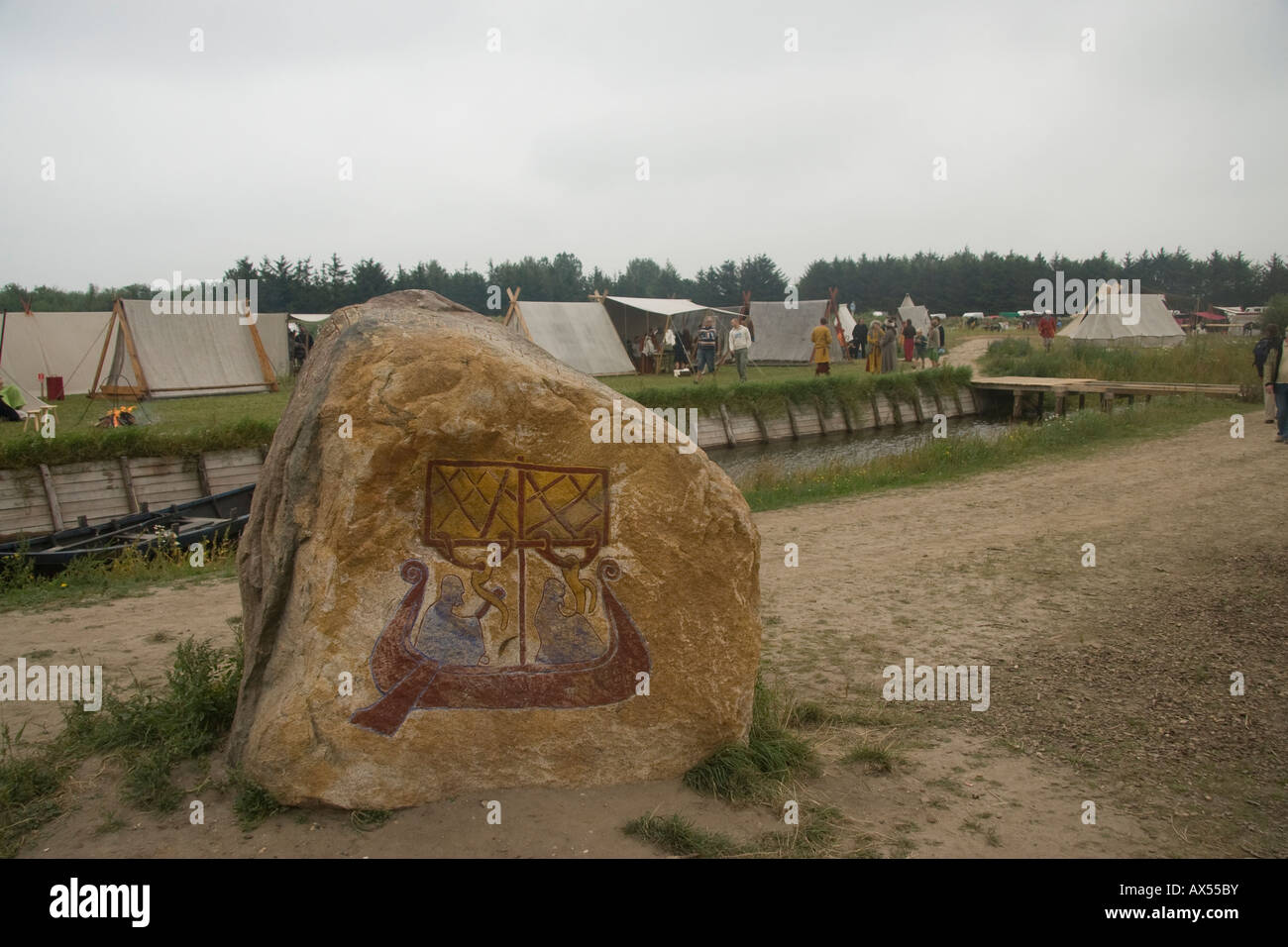 Nordic viking market Stock Photo - Alamy