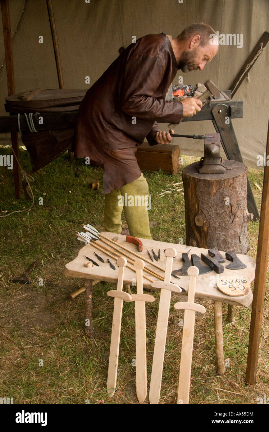 Viking blacksmith hi-res stock photography and images - Alamy